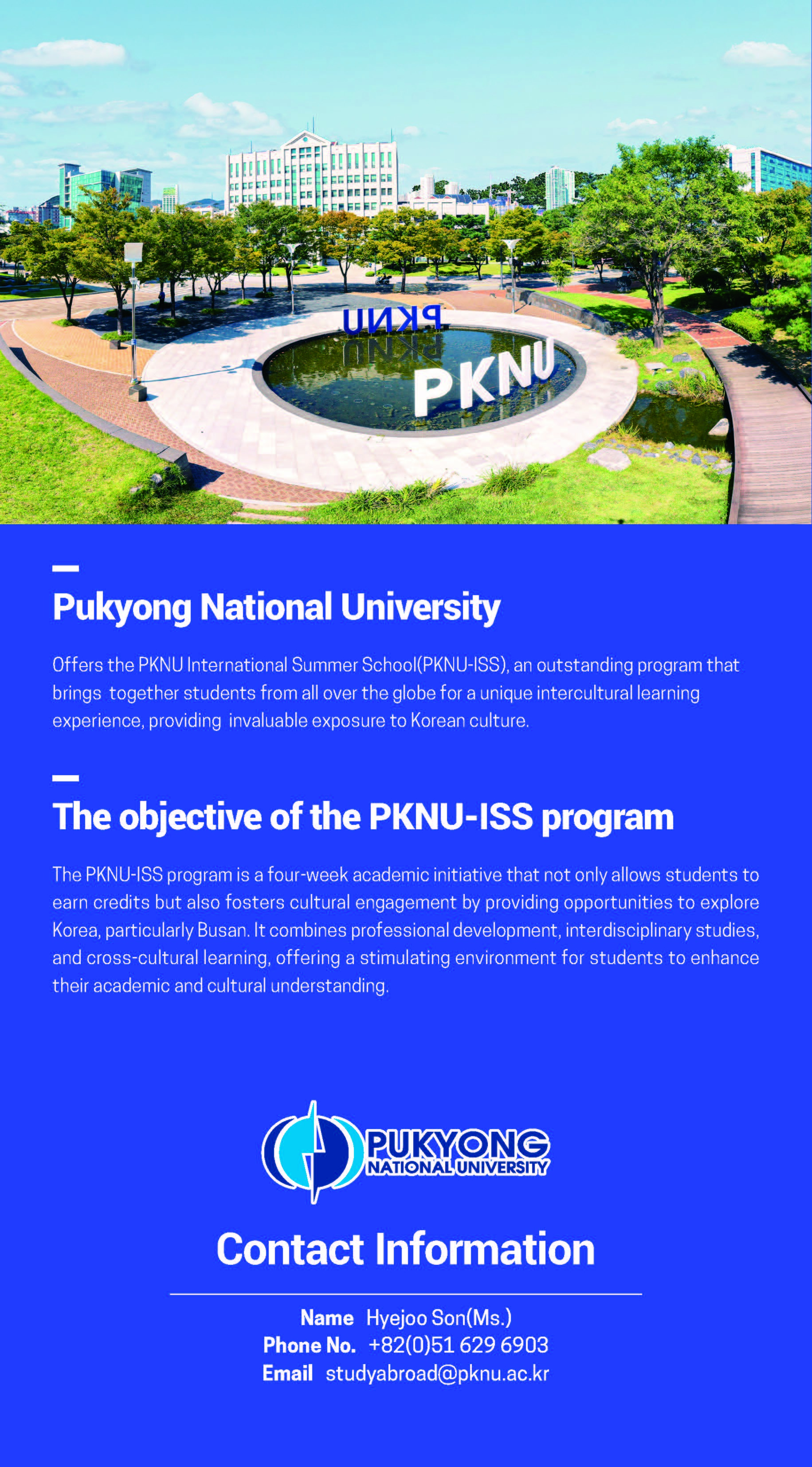 [Fwd 2025 Summer] Pukyong National University(PKNU) - 2025 ...