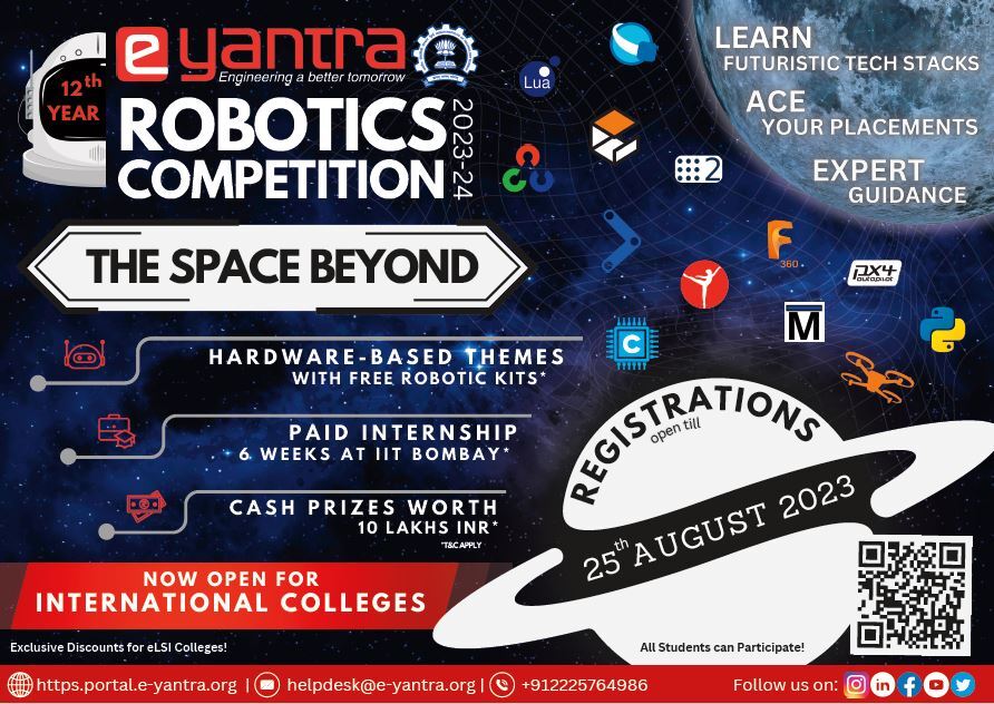 [Fwd] e-Yantra Robotics Competition: A platform to engage with young ...